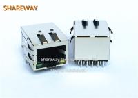 China 2250013-7 RJ45 Connector With Integrated Transformer For HUB,PC card, Switch, Route, PC Mainboard, SDH, PDH, IP Phone for sale