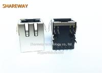 China 2250013-6 RJ45 Connector With Integrated Transformer For HUB,PC card, Switch, Route, PC Mainboard, SDH, PDH, IP Phone for sale