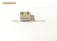 China 74990101241 RJ45 LAN Transformer with green-yellow Led High Frequency 350uH at min Inductance for sale