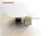 China J0G-0009NL Single Port RJ45 Through Hole PCB Jack 10/100/1000 Base T AutoMDIX for sale