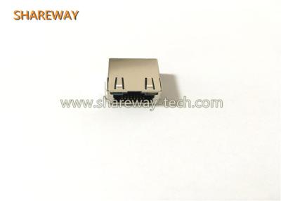 China LAN-Transformer RJ45LAN 1000BaseT RJ45 Connector Modular Jack With LED 7498111001A for sale