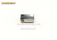 China 10 / 100Base-TX Tab Up RJ45 Ethernet Jack J1012F21CNL 1 Port For Switch for sale