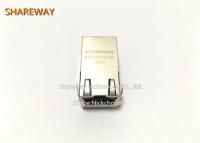 China JXK0-0190NL RJ45 1000base T Connector Single Port For PoE Applications for sale