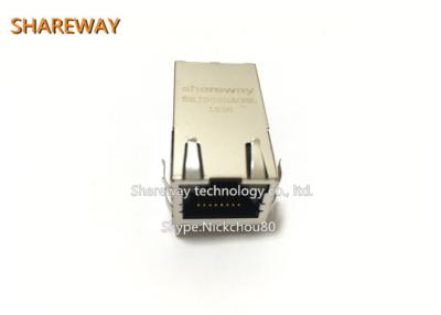 China Single Port PoE RJ45 Connector 20 Pin JK0-0177NL For Most Leading PHY for sale