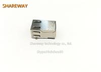 China Shareway 10/100M Free Sample SMT Single Integrated RJ45 Connector 49F-1201GYD2NL for sale