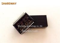 China Lan Transformers H1036LNL support four single or double-stacked RJ-45 connectors for sale