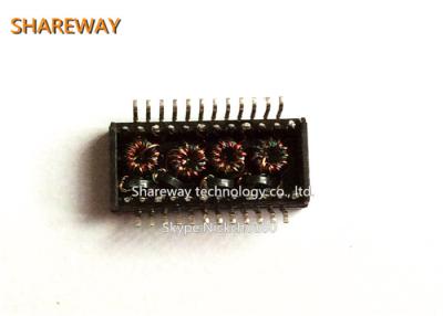 China SMT / SMD low profile Transformer H5067FNL POE / POE+ magnetic for sale