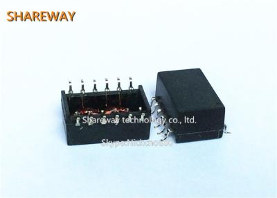 China Isolation Ethernet Lan Transformer 1CT / 1CT Quad Port H6103FNL for sale