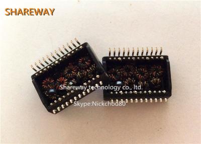 China 6+6 Pins Ethernet Magnetic Transformers , HM0068ANL Single Port Lan Transformer in Transformers for sale