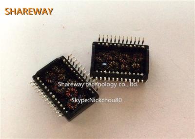 China H7019NL Pulse Audio / Telecom / Lan Single Phase Transformer PCB 350uH Inductance for sale