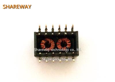 China 24 Pins Ethernet Lan Transformer HM6098FNL 18.16*16.51*6.6mm Isolation for sale