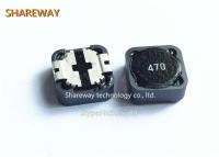 China 481R0SC Bobbin Inductors 12.2X12.2X6.0mm Integral EMI Shield RoHS Certification for sale