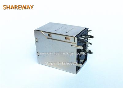 China 7499051002 10 / 100BASE-T RJ45 LAN Transformer Non-PoE 2x1 Ports for sale