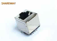 China Straight RJ45 Modular Jack JD3-0001NL 1000Base - T 1 X 1 Single Port for sale