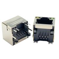 China 8P8C PoE+ Lan RJ45 Jack Tab Vertical For IoT Applications 74984104401 for sale