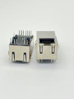 China RJ45 Connector for Industrial Ethernet Applications and IoT Devices with High-Speed Data TransferWith LED high frequency at 100KHz J1V-U7000NL for sale