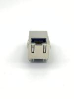 China RJ45 Connector for Industrial Ethernet Applications and IoT Devices with High-Speed Data TransferWith LED high frequency at 100KHz J1V-U2100NL for sale