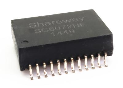 China PoE Power Surface Mount Transformer H2006ANL 24 Pins Cu - Ni - Sn Core for sale