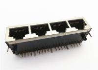 China Multi - Port RJ45 Modular Jack / Ethernet Port Jack JG0-0035NL For Audio , Video for sale