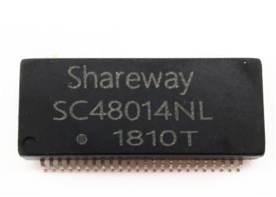 China 350μH OCL 8mA Bias Gigabit Ethernet Transformer Unshield 40 Pins MOX-LAN-QP4B-1240 for sale