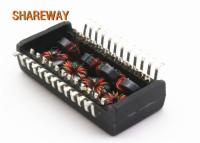 China PC Card Magnetic Lan Transformer , PA66 Data Interface Transformer H4001CG for sale