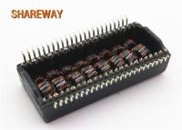 China Dual Ports Magnetic Core Transformer , Lan Isolation Transformer G4802CG 100/1000 BASE -T for sale