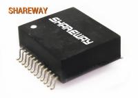 China 24 Pins 10G Base T Surface Mount Transformer 120uH Inductance M2405CG 15.0x13.6x6.6mm for sale