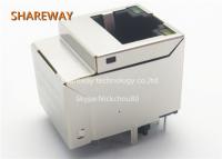 China 10/100 Base -T RJ45 Female Connector 1*1 Single Vertical Modular Jack DR-MAG-1840453 for sale