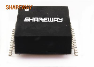China 1000M Gigabit PoE LAN Ethernet Magnetic Transformers X5585999T4-F Single Phase for sale