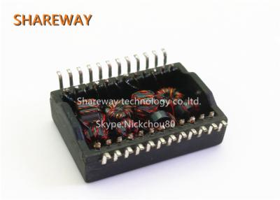 China SMD Power Ethernet Transformer , S558-10GB-15 Surface Mount Transformer For Digital Switches for sale