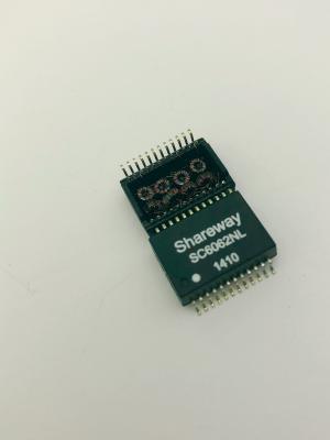 China GSN5007 LF 3.68mm Height Ethernet Magnetic Transformers for sale