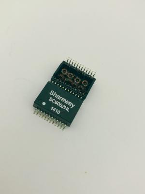 China 24 Pin SOIC 824-00486F Gigabit Ethernet Transformer for sale