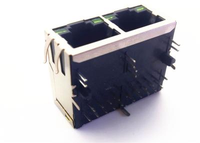 China 7499021125 1x2 Tab Down RJ45 Connector With Integrated Transformer for sale