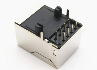 China RJ45 LAN Through Hole Reflow Rj45 Waterproof Connector , Shielded Rj45 Ethernet Jack 74980100001 for sale