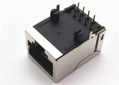 China RJ45LAN Connector 74990101212 with Led Green-Yellow 100BASE-TX  RJ45 Jack Connector for sale