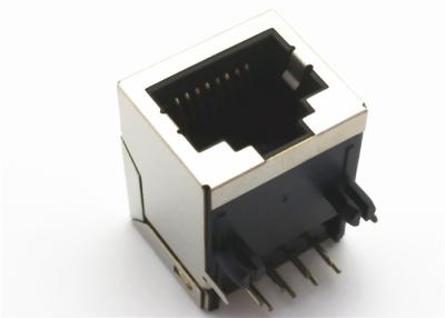 China RJ45LAN Connector with Led Green-Yellow 100BASE-TX  RJ45 Jack Connector 7499410213 for sale