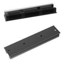 China Skived Fin Large Aluminum Radiator Customized For LED Inverters UPS for sale