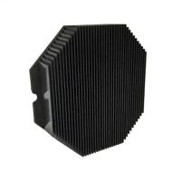 China Aluminum Skiving And CNC Machining Heatsink With Black Anodizing for sale