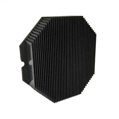 China Aluminum Skiving And CNC Machining Heatsink With Black Anodizing for sale