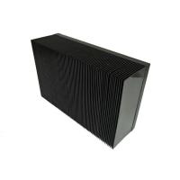 China Aluminum Alloy Skived Fin Radiator Anodizing Wash Surface finish With Heat Pipes for sale