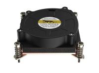 China 1U Server Radiator Copper Skived Fin CPU Radiator Aluminum Alloy LGA1700 for sale