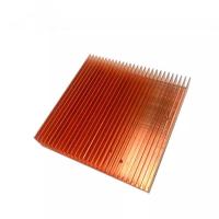China Copper Electronic Radiators Skiving Fin With High Aspect Ratio for sale