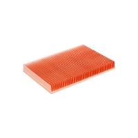 China Skived Fin Copper Radiator Passivation Anodizing With CNC Machining for sale