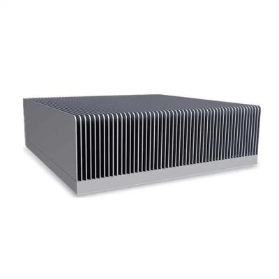 China OEM Skived Fin Heat Sink / Copper Aluminum Heat Sink For UPS IGBT for sale