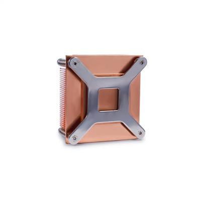 China Custom GPU Copper Heatsink High Density Skived Fin For IGBT LED for sale