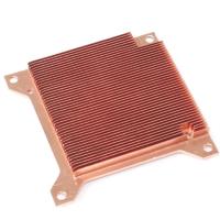 China Custom GPU Copper Heatsink High Density Skived Fin For IGBT LED for sale