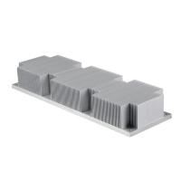 China Skiving Fin CPU LED Radiator Aluminum Copper ISO 9001:2015 Certificated for sale