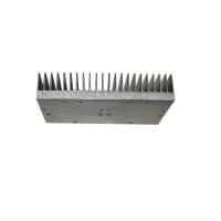 China Passivation Anodizing Skived Fin Heat Sink Aluminum Heatsinks  For Electronics for sale
