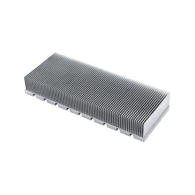 China Passivation Anodizing Skived Fin Heat Sink Aluminum Heatsinks  For Electronics for sale