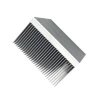 China Passivation Anodizing Skived Fin Heat Sink Aluminum Heatsinks  For Electronics for sale
